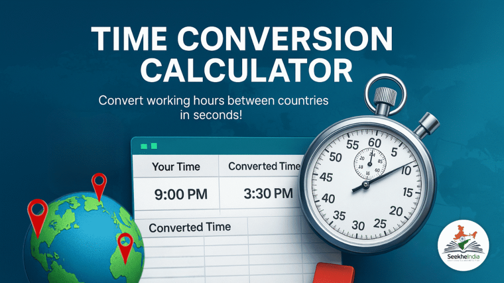 🌍 Time Conversion Calculator – Instantly Convert Working Hours Between ...